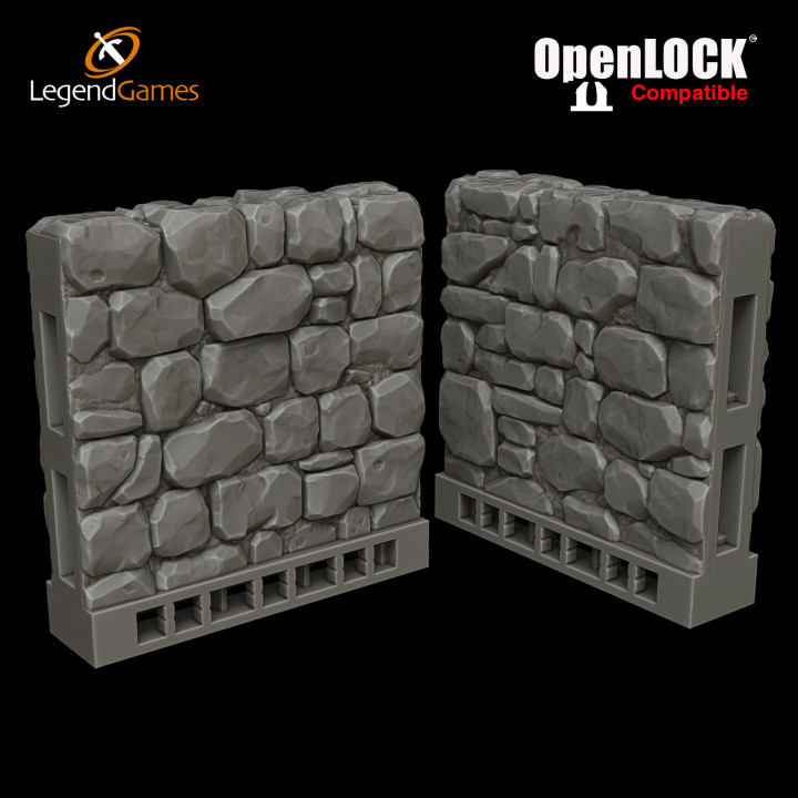 3D Printable LegendGames Complete OpenLOCK set - ALL our OpenLOCK ...