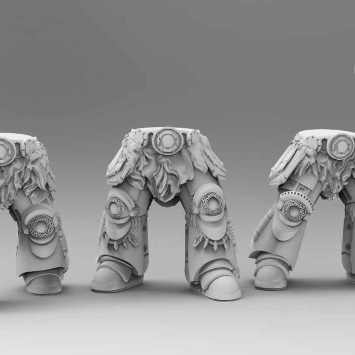 3D Printable Asgardian Rangers by Atlan Forge