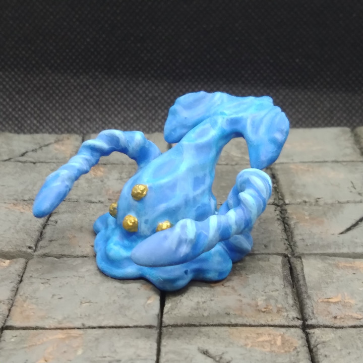 3D Printable Water Elemental, Miniature by LostPage