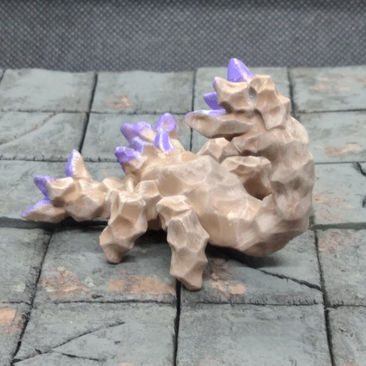 3D Printable Earth Elemental, Miniature by LostPage