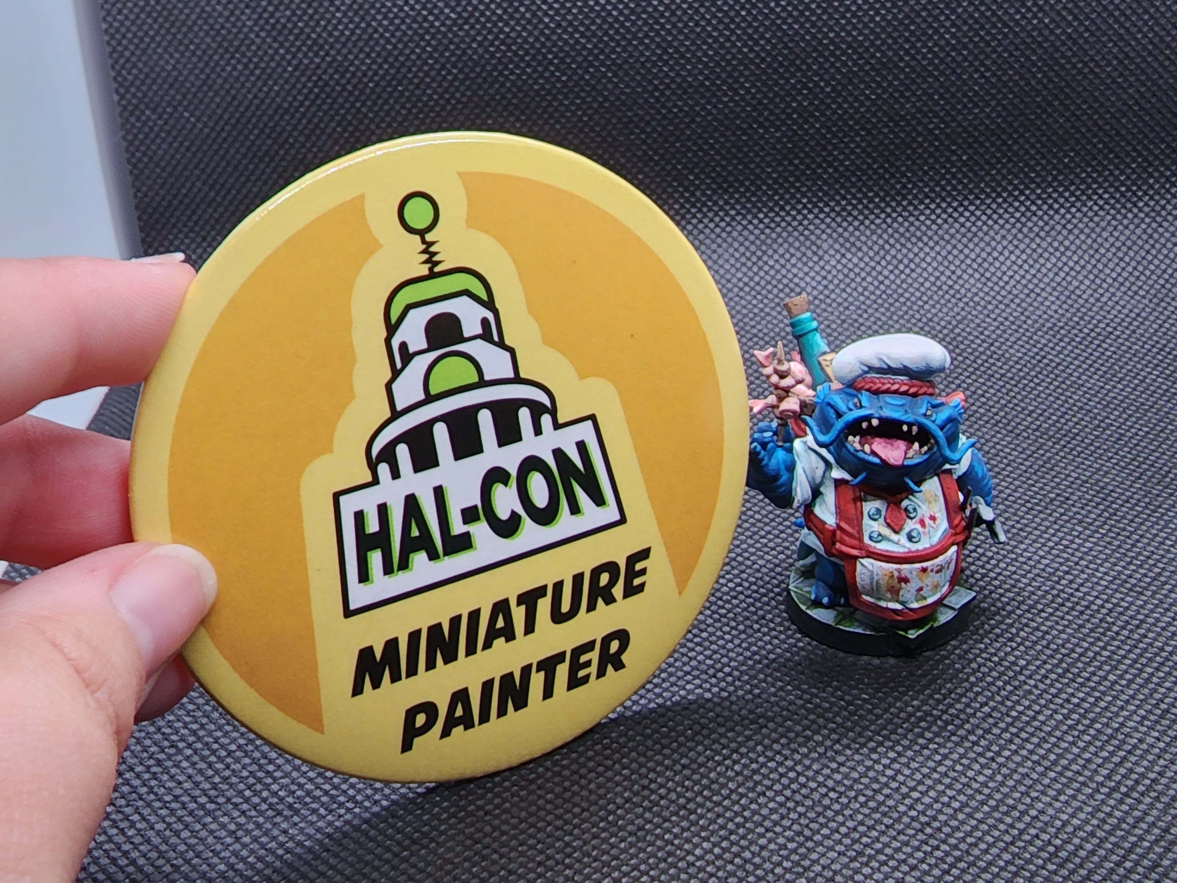 3D Printable Ganbon-san, the Chef Locathah by Bite the Bullet