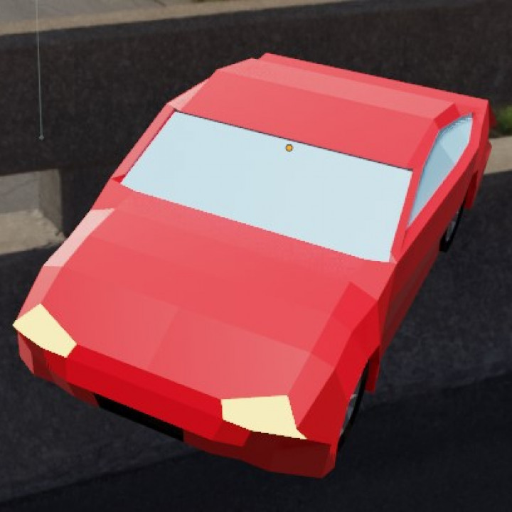 Lowpoly Car Low Poly Car 3D Models Sketchfab