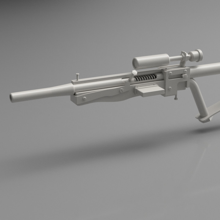 3D Printable Pipe Pistol / Sniper rifle - Cosplay by Fr3D @ The3DPrinting