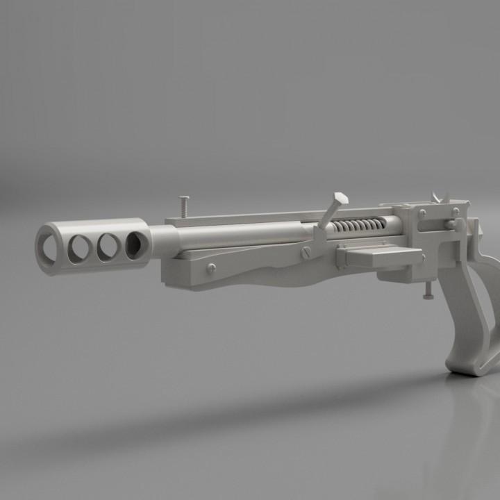 3D Printable Pipe Pistol / Sniper rifle - Cosplay by Fr3D @ The3DPrinting