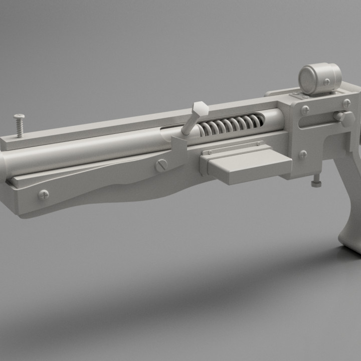 3D Printable Pipe Pistol / Sniper rifle - Cosplay by Fr3D @ The3DPrinting