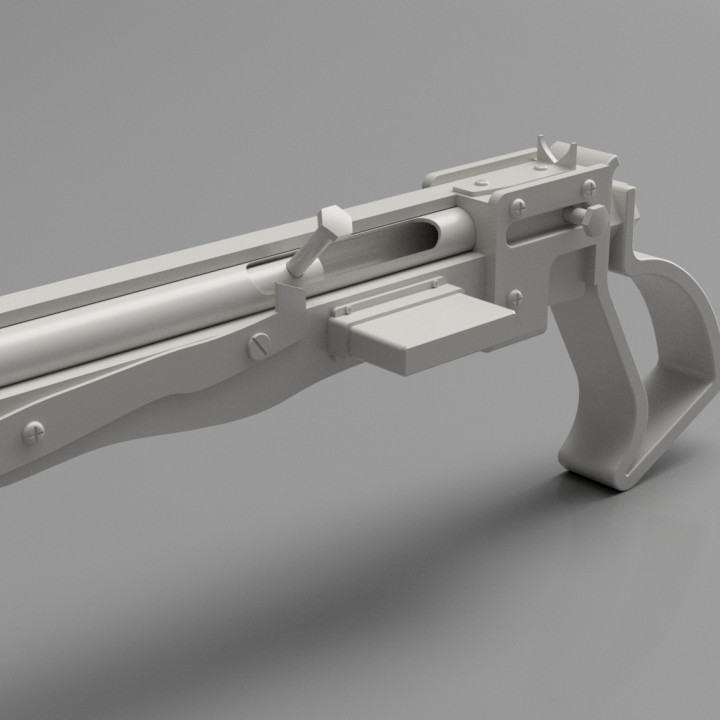 3D Printable Pipe Pistol / Sniper rifle - Cosplay by Fr3D @ The3DPrinting