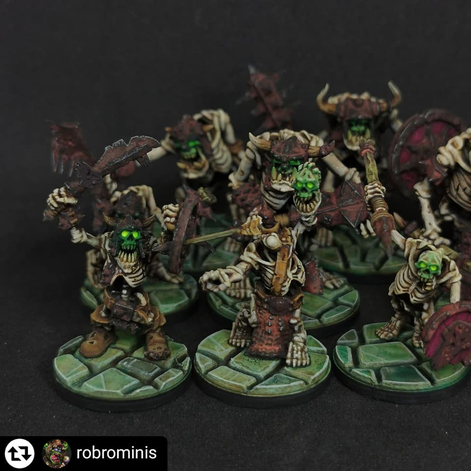 3D Printable Goblin Skeletons by Avatars of War