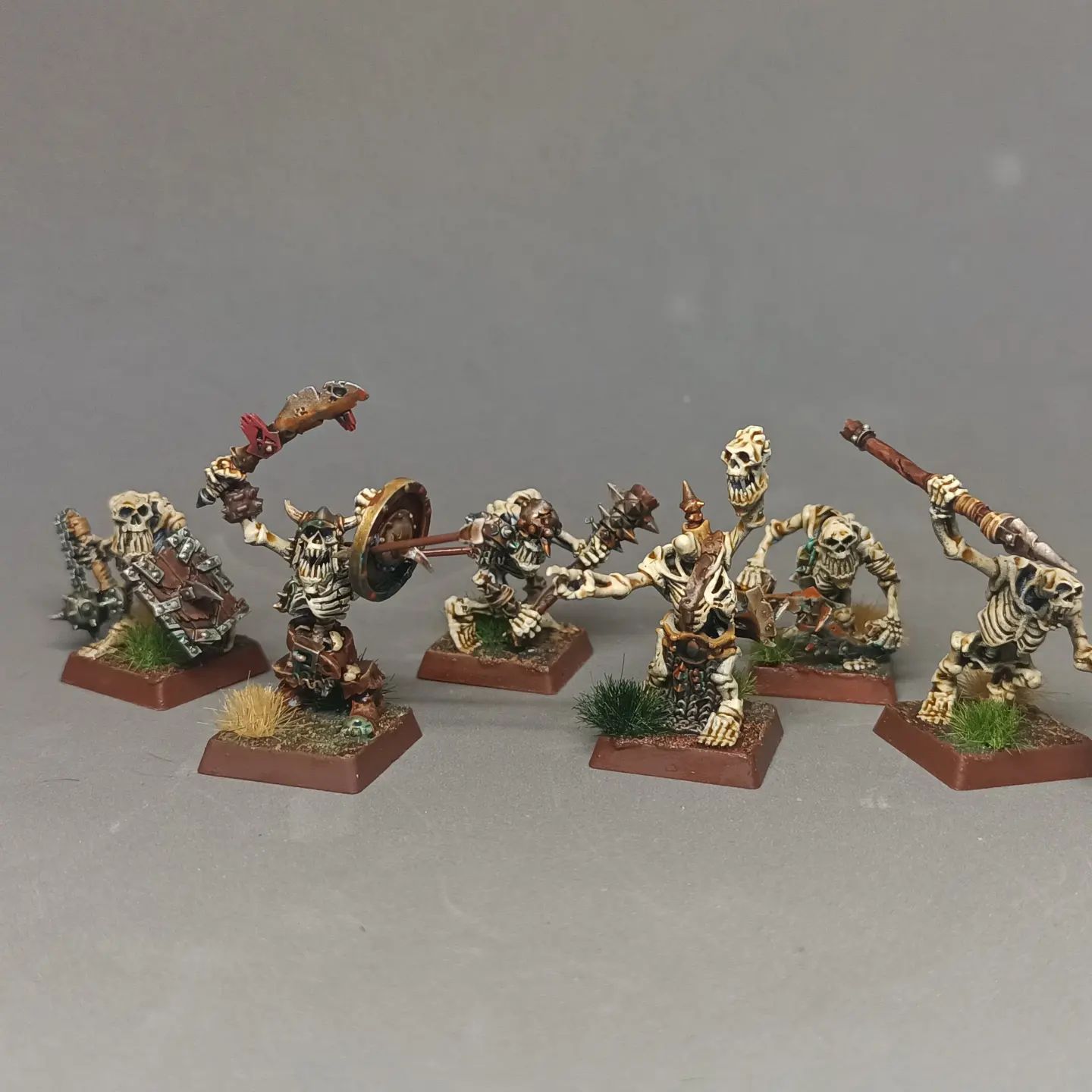 3D Printable Goblin Skeletons multipart regiment by Avatars of War