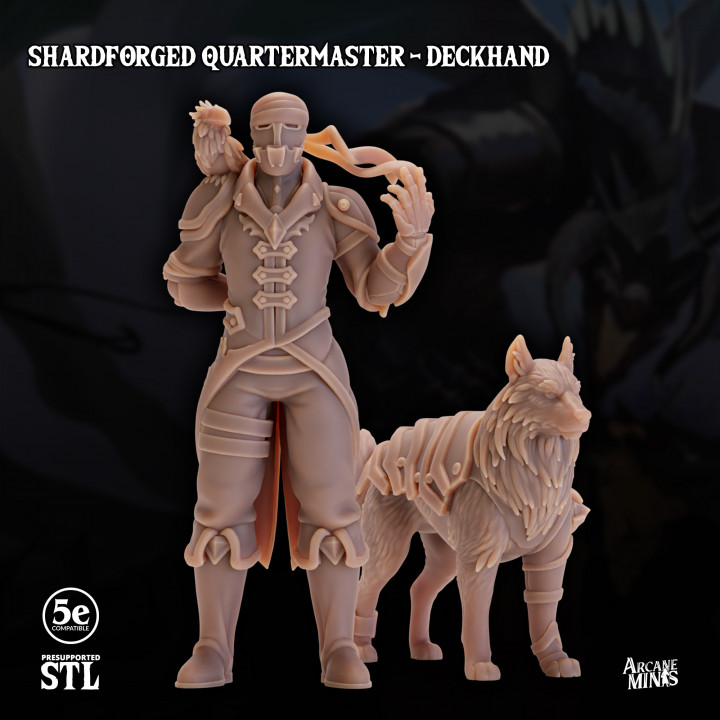 Download Shardforged Quartermaster - Deckhand von Arcane Minis