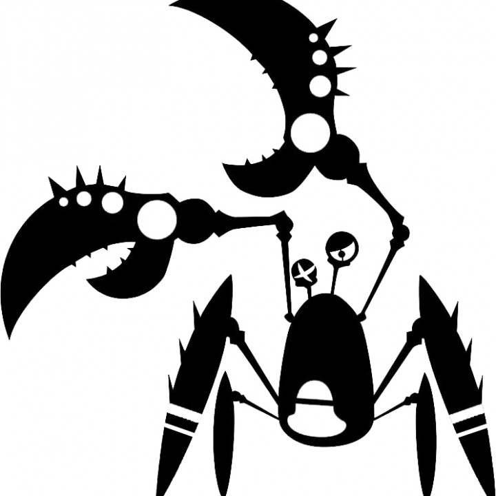 3D Printable Patapon boss: Ciokina by David V