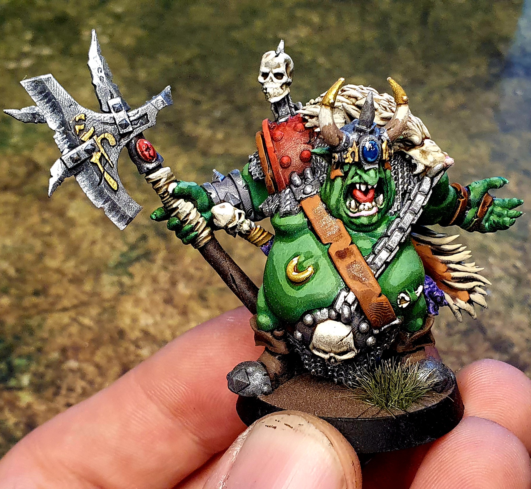 3D Printable Goblin King (Neutral, Elf bane & Dwarf bane) by Avatars of War