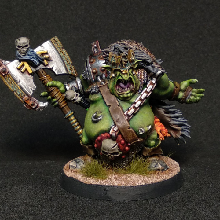 3D Print of Goblin King (Neutral, Elf bane & Dwarf bane) by Gaelion