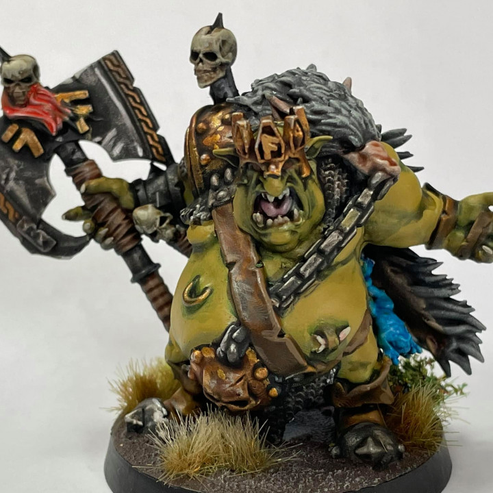 3D Print of Goblin King (Neutral, Elf bane & Dwarf bane) by Gaelion