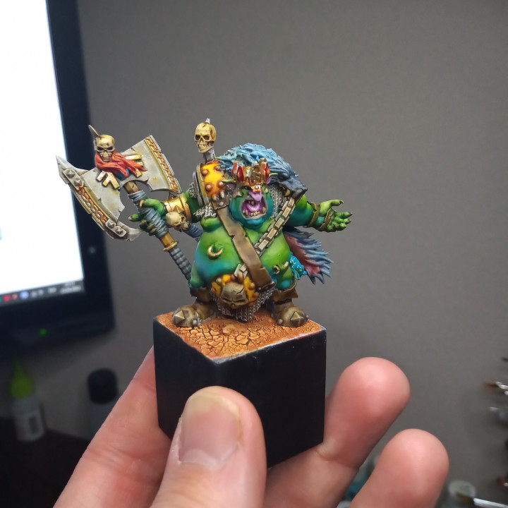 3D Print of Goblin King (Neutral, Elf bane & Dwarf bane) by Ogre5241