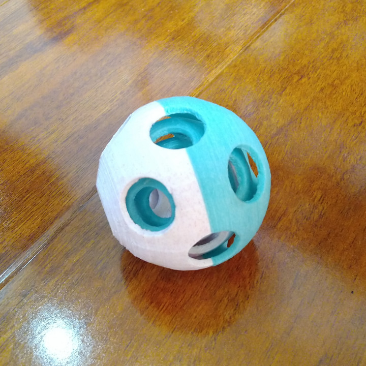 3D Printable Fidget ball by Justin Lin