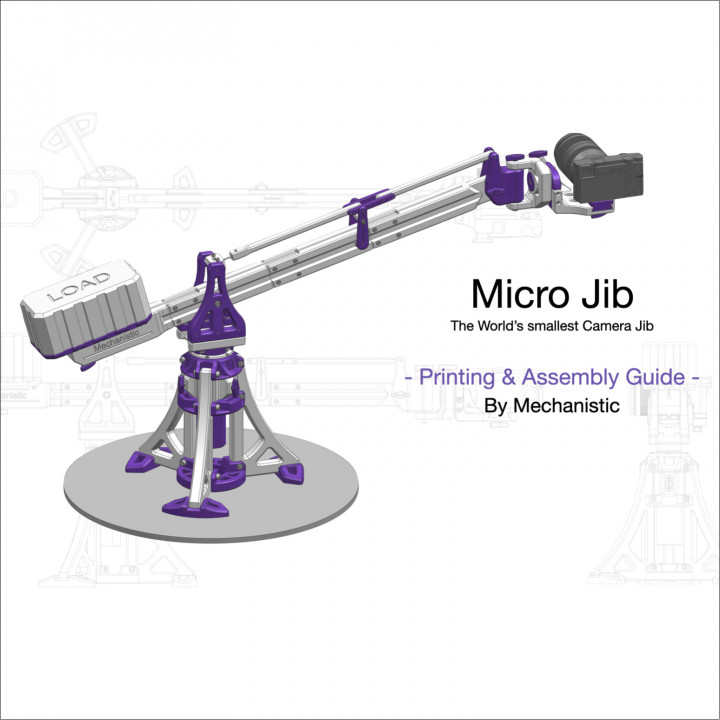 3D Printable Micro Jib by Dan