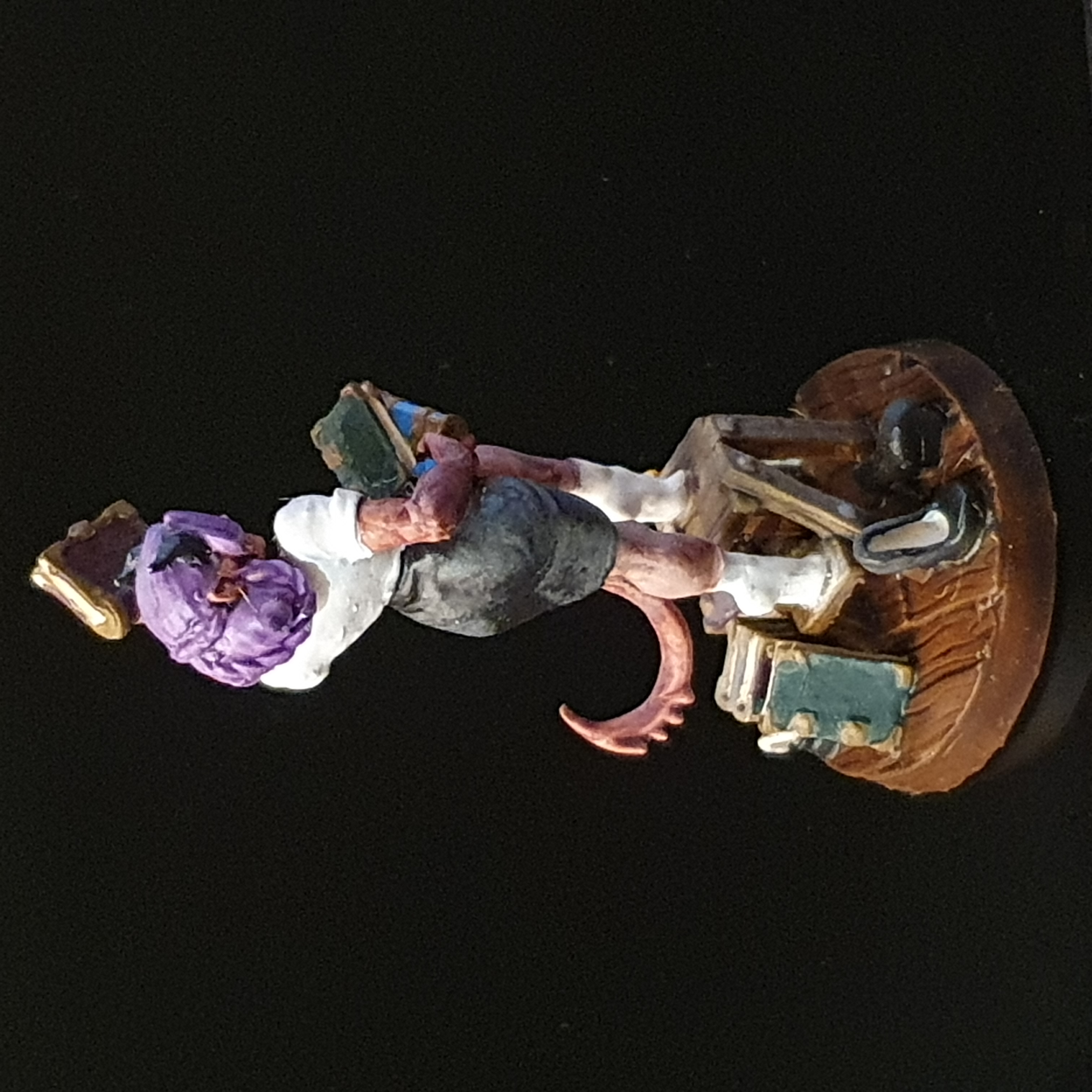 3D Printable Liz, the Librarian (2 Versions) by Bite the Bullet