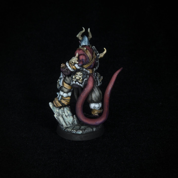 3D Printable Rygar Firecrown - Male Infernal Barbarian by Hack N Slash ...