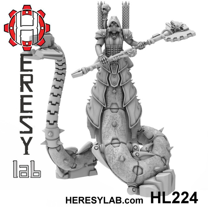 3D Printable HL224 HERESY GIRL 3.0 Supported A3D - Heresylab by HeresyLab