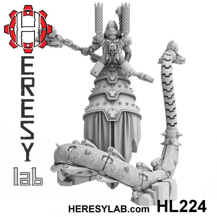3D Printable HL224 HERESY GIRL 3.0 Supported A3D - Heresylab by HeresyLab