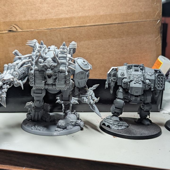 3D Print of Hades Demon Dreadnought by thelukeporter