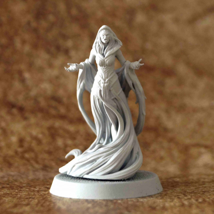 3D Print of Nightmare Ghost Angry / Lady in White / Female Undead ...