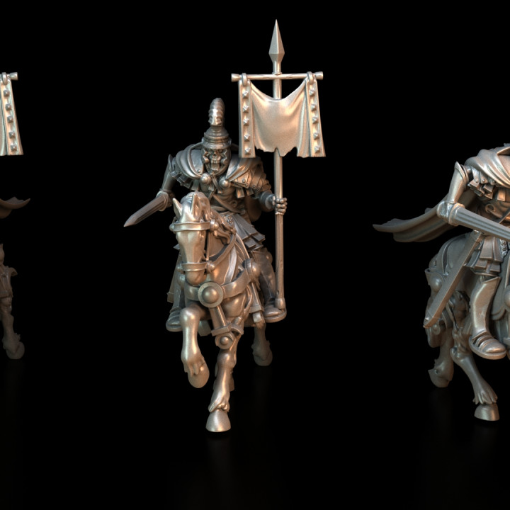 3D Printable Cursed Praetorian Cavalry - Complete Set by Ezipion ...