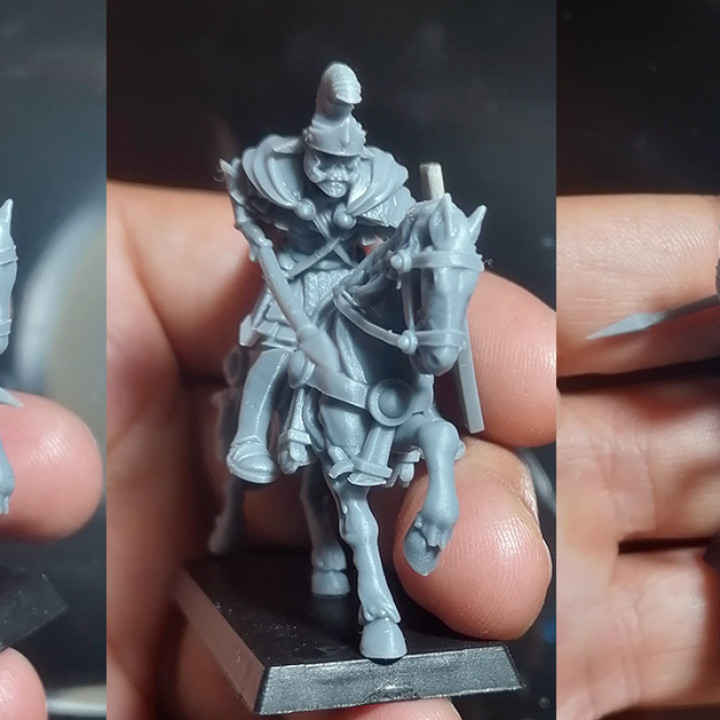 3D Printable Cursed Praetorian Cavalry - Complete Set by Ezipion ...