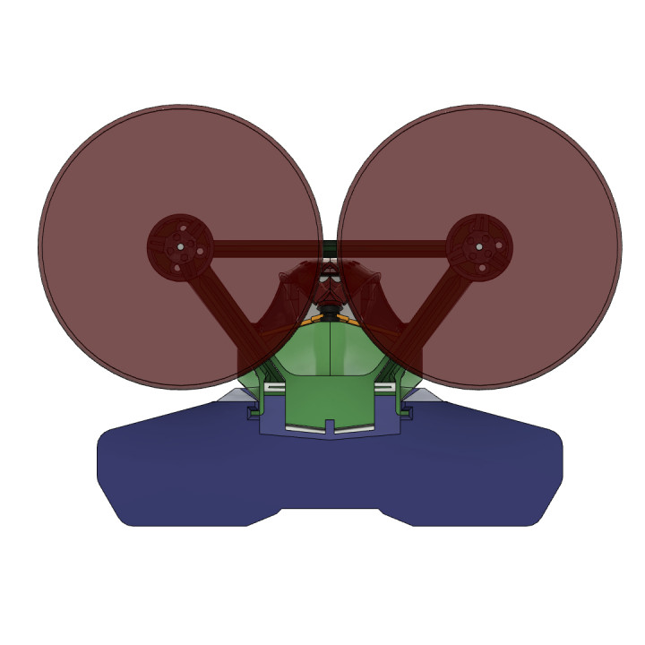 3D Printable Micro FPV Boat: Ossum NewBoatDrone Mk5 by Jason Suter