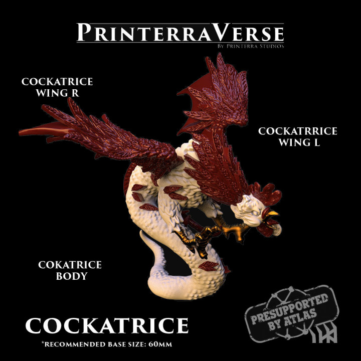 3D Printable 001 ROMAN Legendary Rome Creatures by Printerra Studios