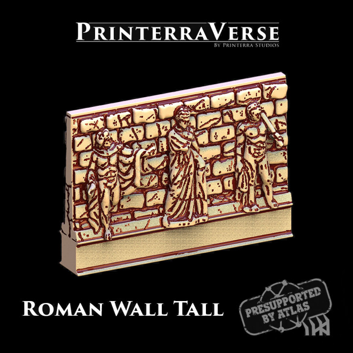 3D Printable 001 ROMAN Legendary Rome Settlement Terrains Buildings by ...