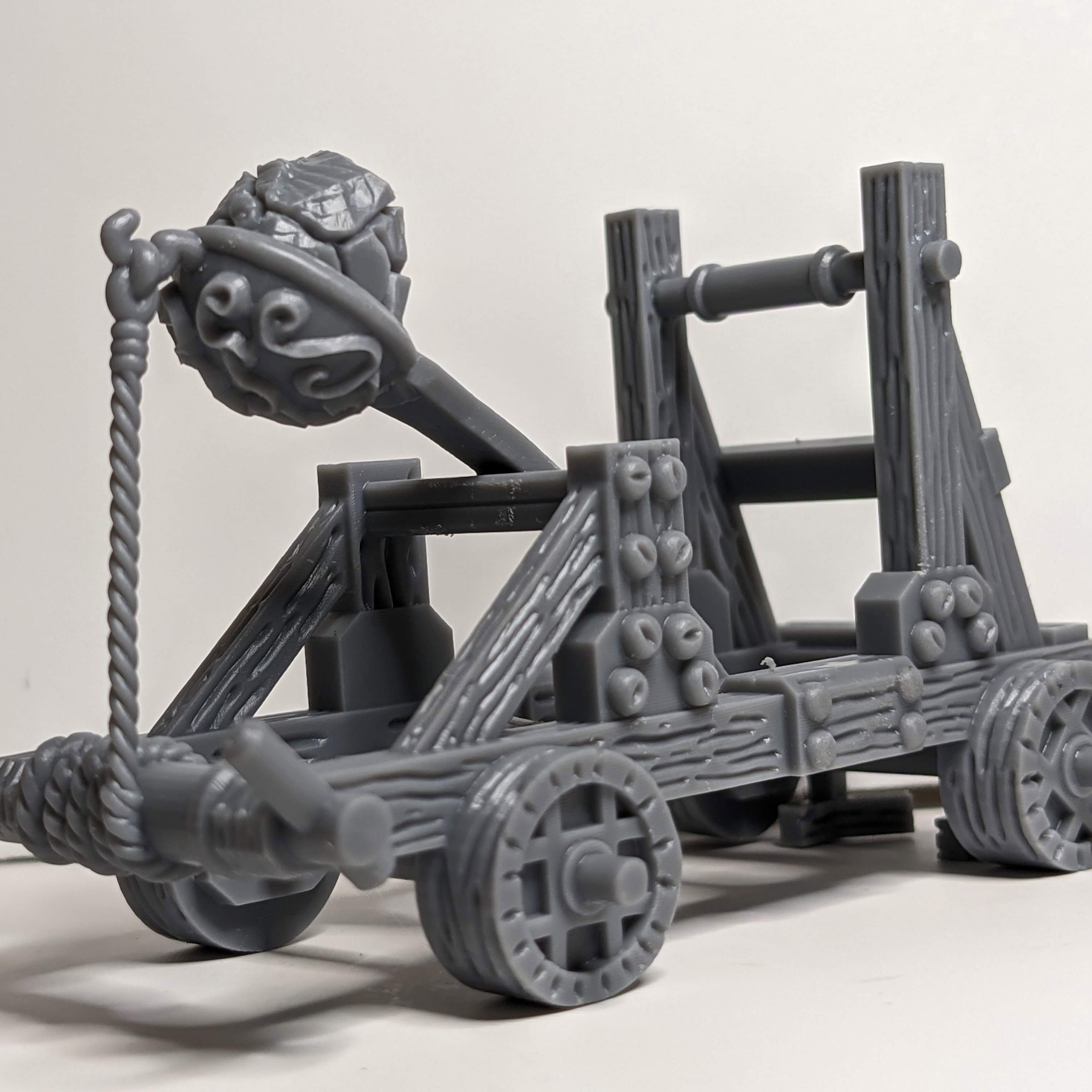 3D Printable 001 ROMAN Legendary Rome Warfare Siege Machine by ...