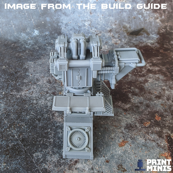 3D Printable Dockyard Crane & Modular Buildings Set - Ironside Docks ...