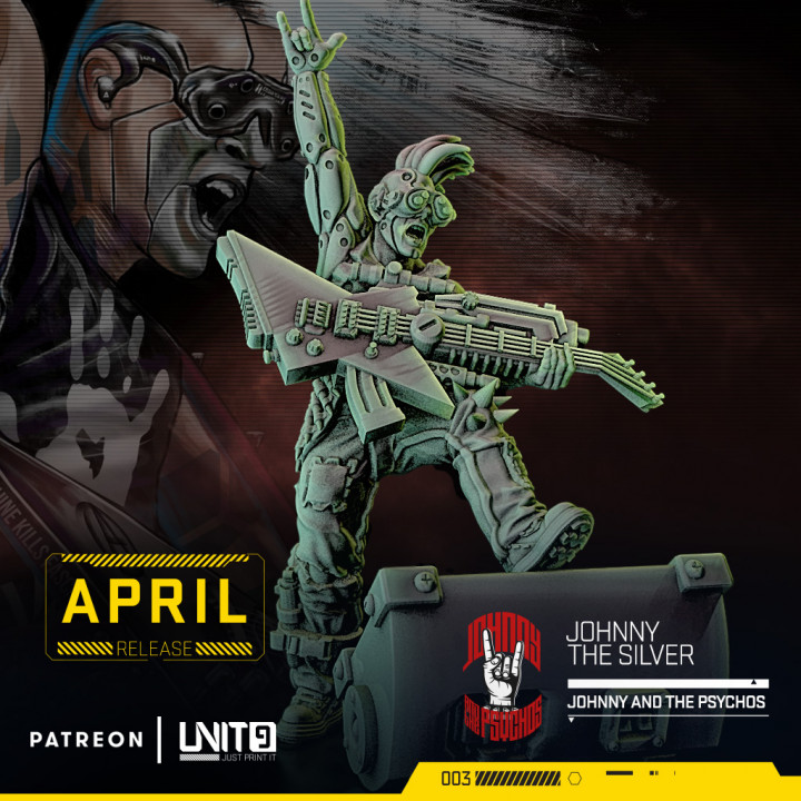 3D Printable UNIT9 April release by UNIT9