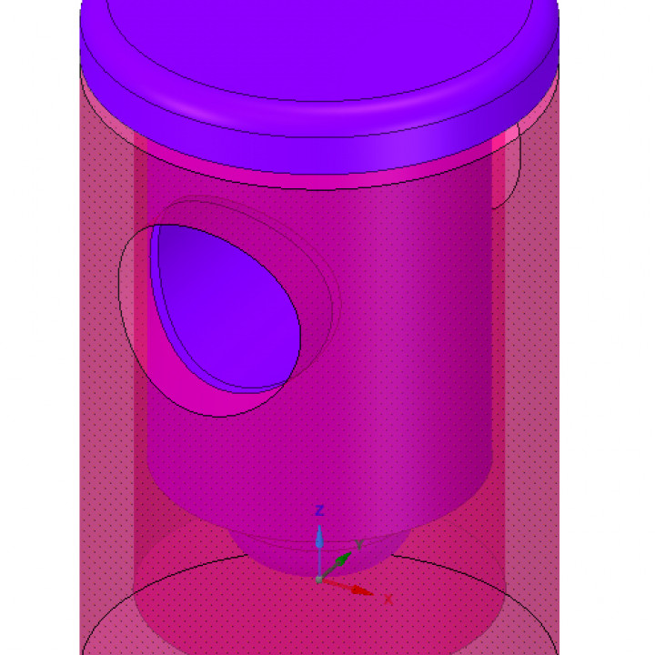 3D Printable Paracord / cord / rope lock by deniz