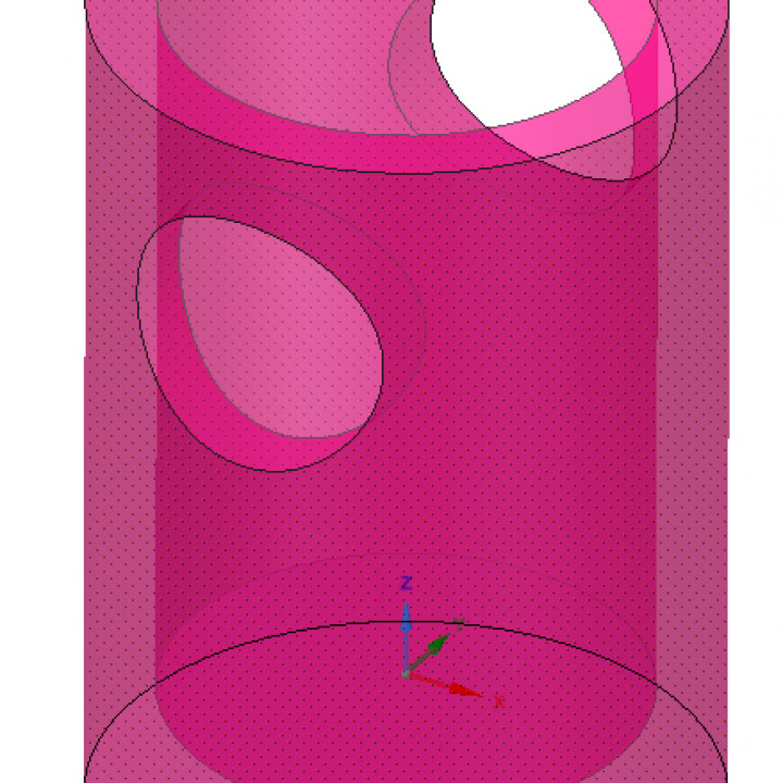 3D Printable Paracord / cord / rope lock by deniz