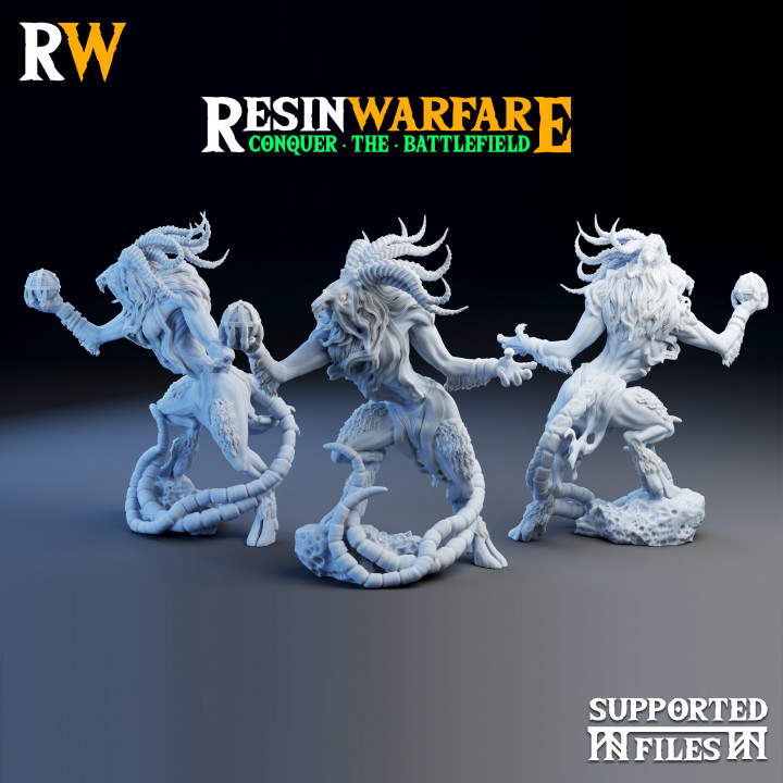 3D Printable Ravenous Hordes - Collection Pack by ResinWarfare