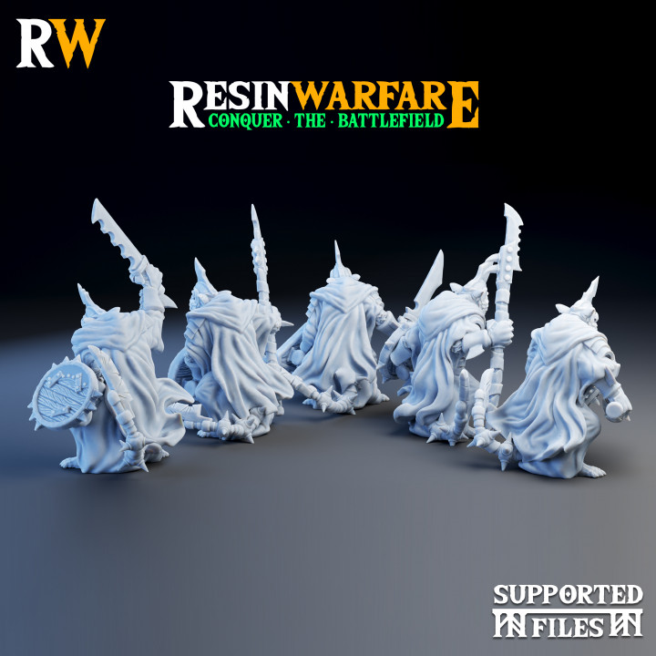 3D Printable Ravenous Hordes - Collection Pack by ResinWarfare