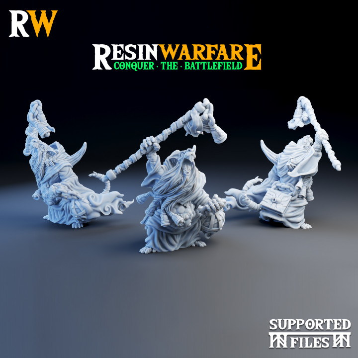 3D Printable Ravenous Hordes - Collection Pack by ResinWarfare