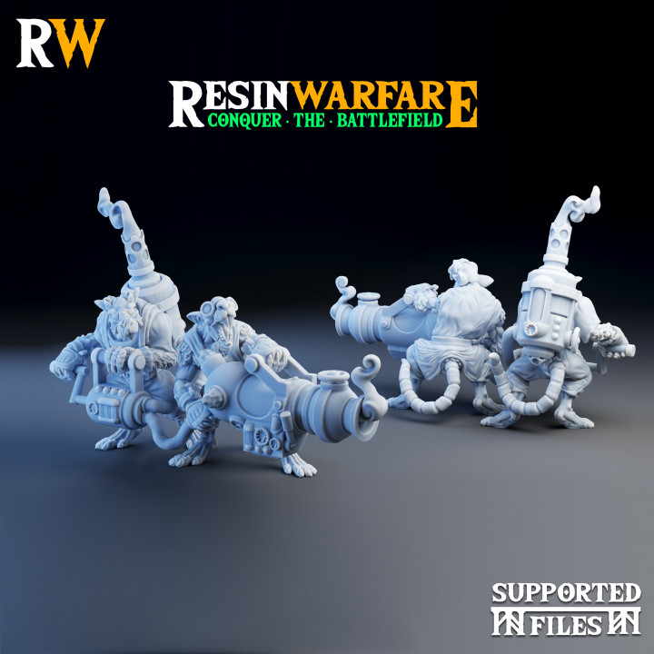 3D Printable Ravenous Hordes - Collection Pack by ResinWarfare