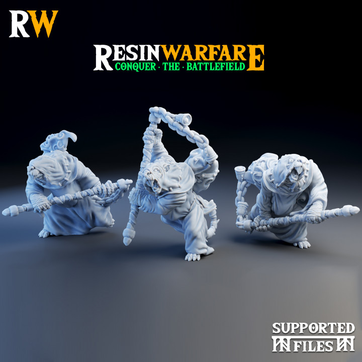 3D Printable Ravenous Hordes - Collection Pack by ResinWarfare