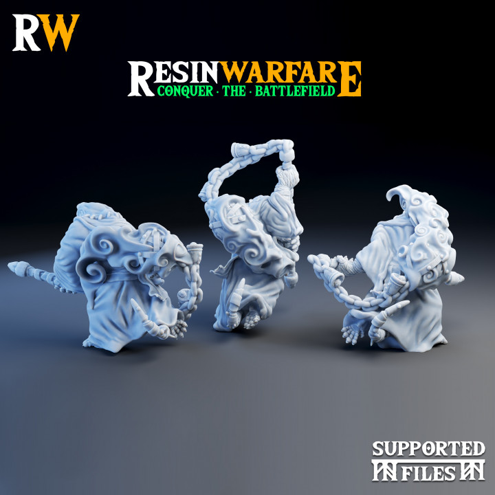 3D Printable Ravenous Hordes - Collection Pack by ResinWarfare