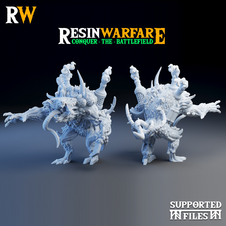 3D Printable Ravenous Hordes - Collection Pack by ResinWarfare