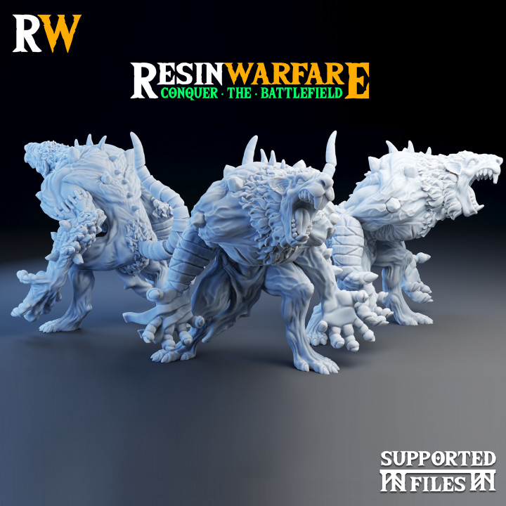 3D Printable Ravenous Hordes - Collection Pack by ResinWarfare