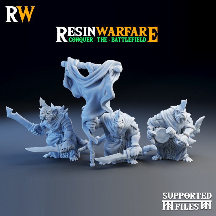 3D Printable Ravenous Hordes - Collection Pack by ResinWarfare
