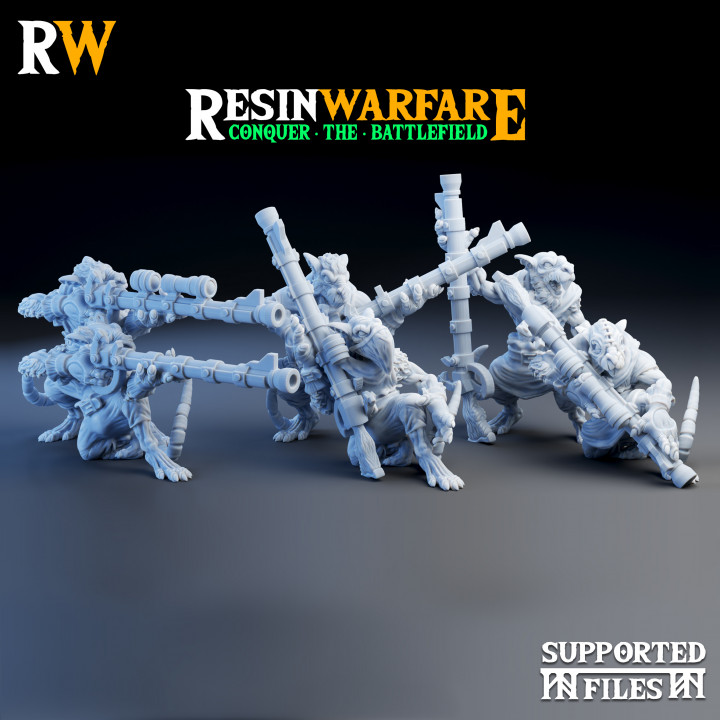 3D Printable Ravenous Hordes - Collection Pack by ResinWarfare