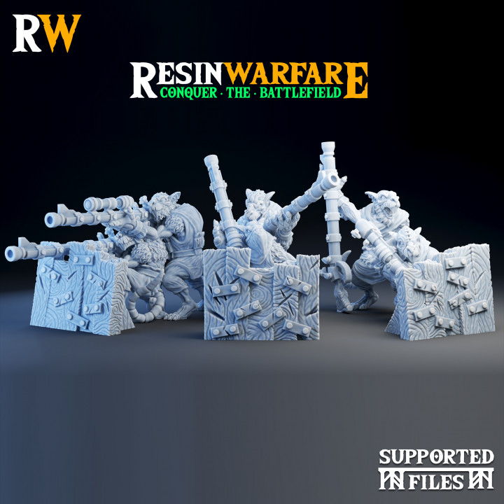 3D Printable Ravenous Hordes - Collection Pack by ResinWarfare
