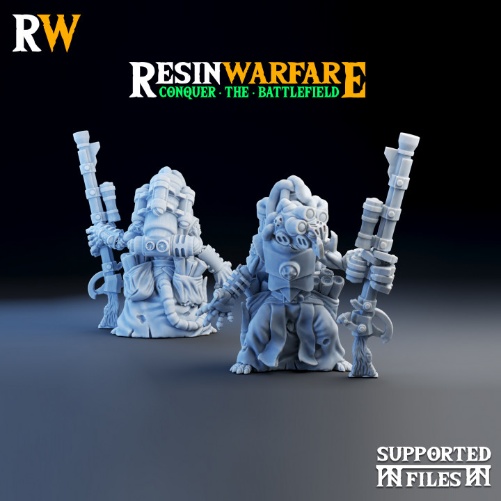 3D Printable Ravenous Hordes - Collection Pack by ResinWarfare