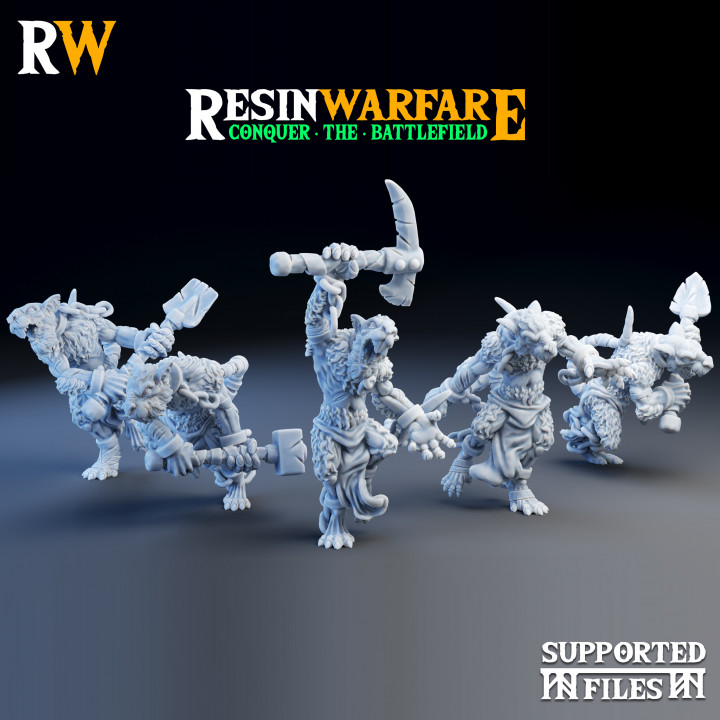 3D Printable Ravenous Hordes - Collection Pack by ResinWarfare