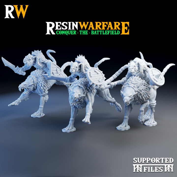 3D Printable Ravenous Hordes - Collection Pack by ResinWarfare